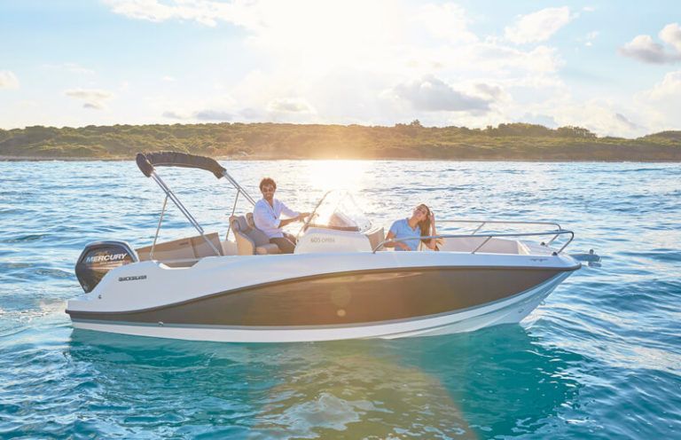 Quicksilver 605 Open: la comodidad y la seguridad sin renunciar al ...